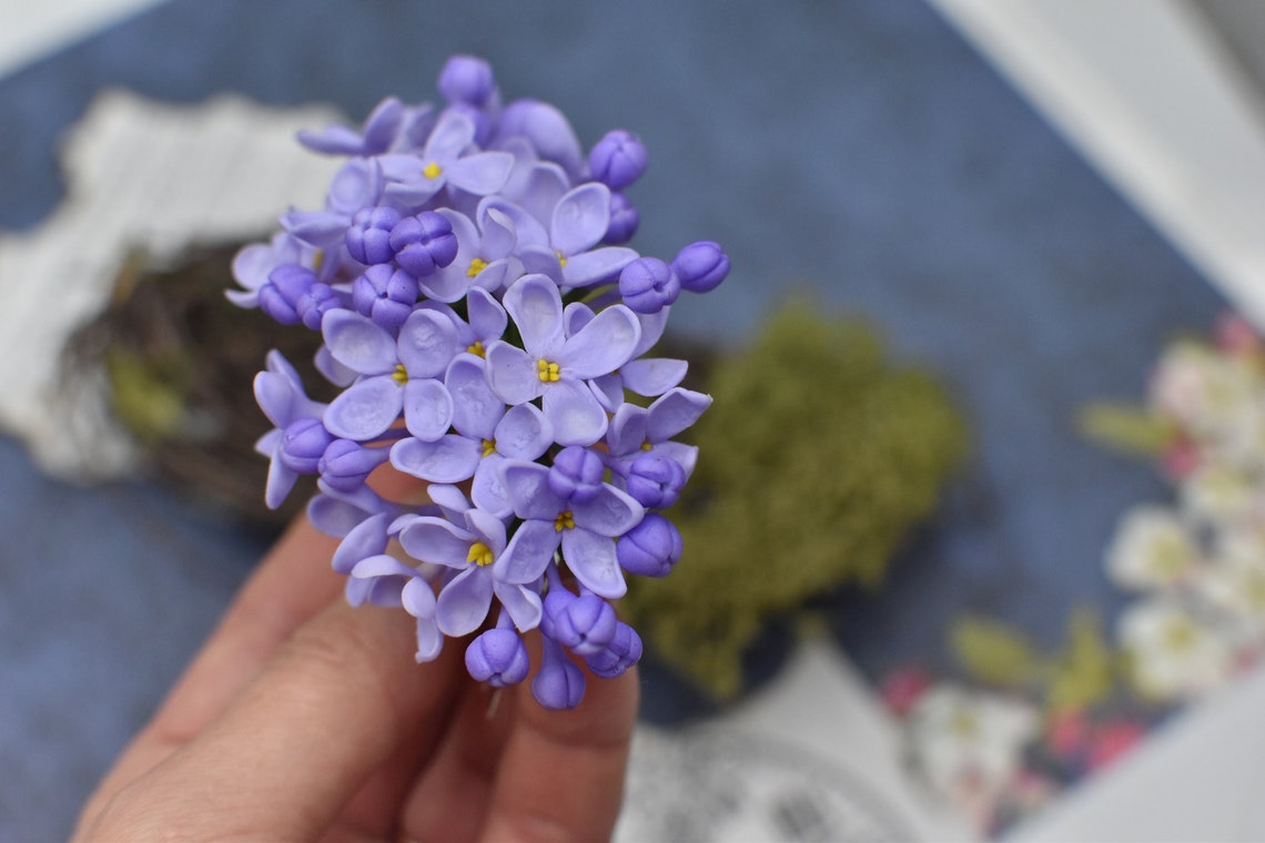 Hair Comb lilac hair accessory bridal hair comb Headpiece | Etsy
