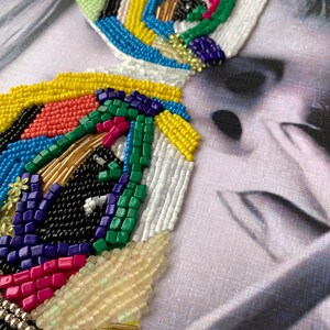 Aesthetics, Beads Stitches With on Poster, Handmade - Etsy