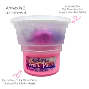 DIY Clay Butter Slime "pretty Paws" Scented Butter Slime Kit Charm ASMR ...