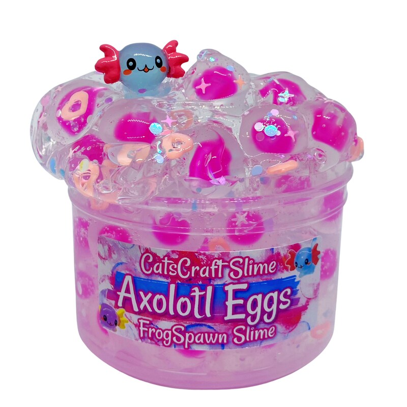 Axolotl Slime - Etsy
