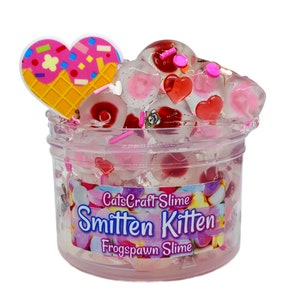 Frog Spawn Slime smitten Kitten Unscented Stretchy Frogspawn Crunchy ...