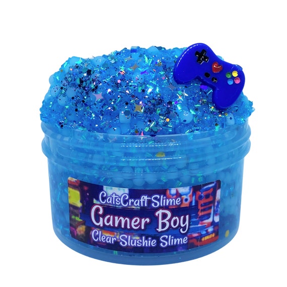 Bingsu Slushie Slime gamer Boy SCENTED Blue - Etsy