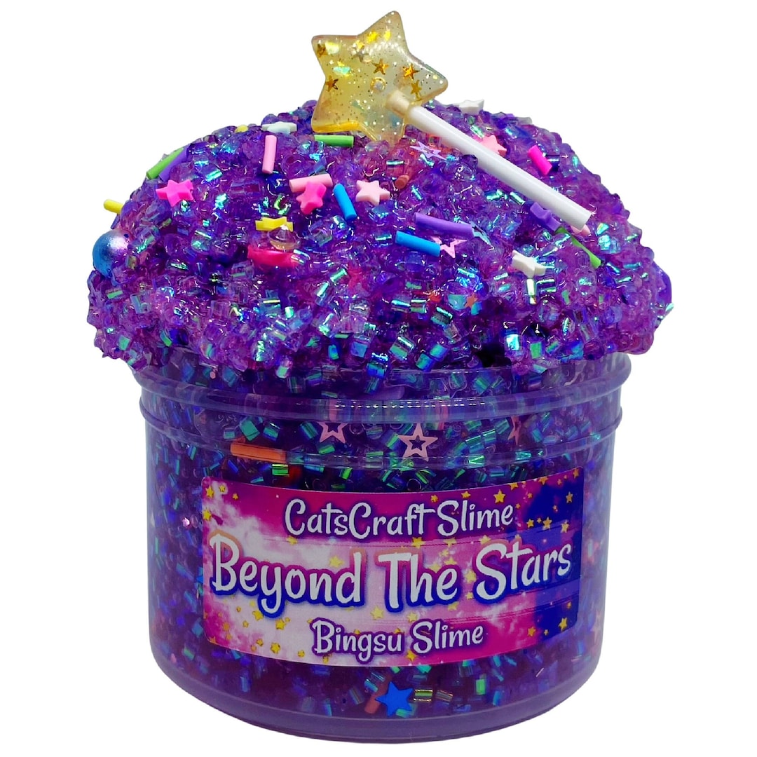 Beyond the Stars -scented Bingsu Slime Crunchy ASMR With Star Charm - Etsy