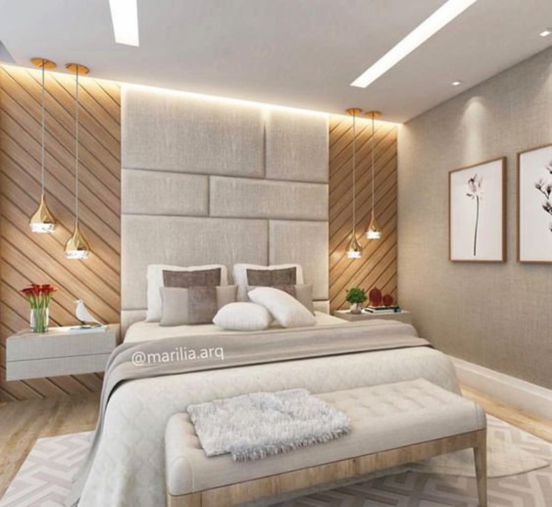 UPHOLSTERED WALL PANELS Scattered - Etsy