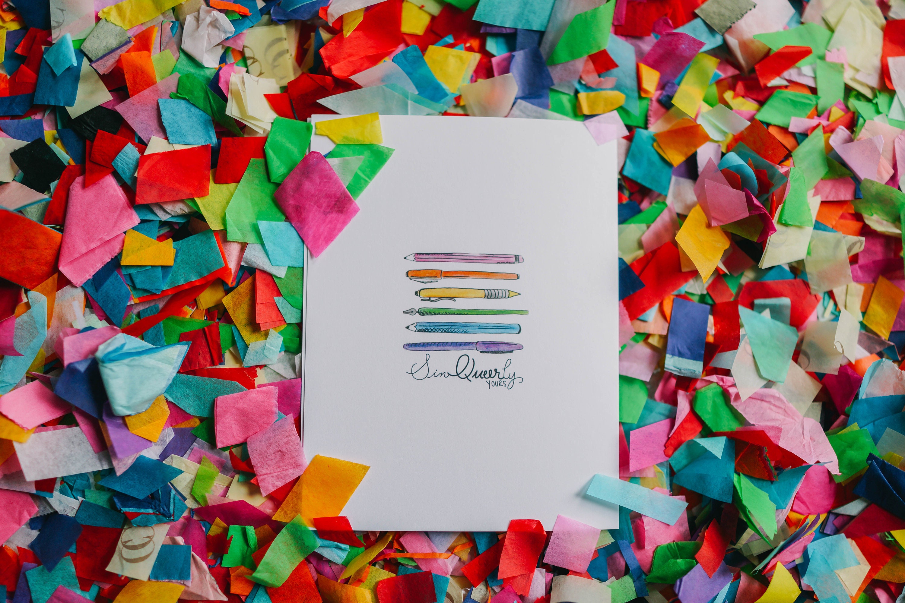 Nonbinary Valentines Day Card Gender Fluid Valentines They - Etsy