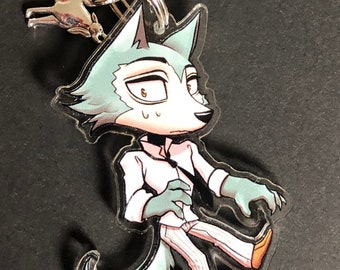 Acrylic Keychains: Haru, Juno, Legoshi, Louis, Pina - Etsy