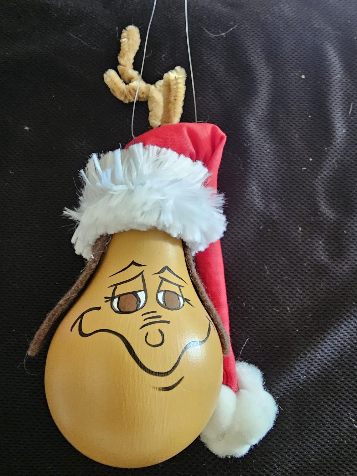 Max From the Grinch Light Bulb Ornament - Etsy