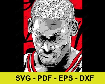 Jordan the last dance vector | Etsy