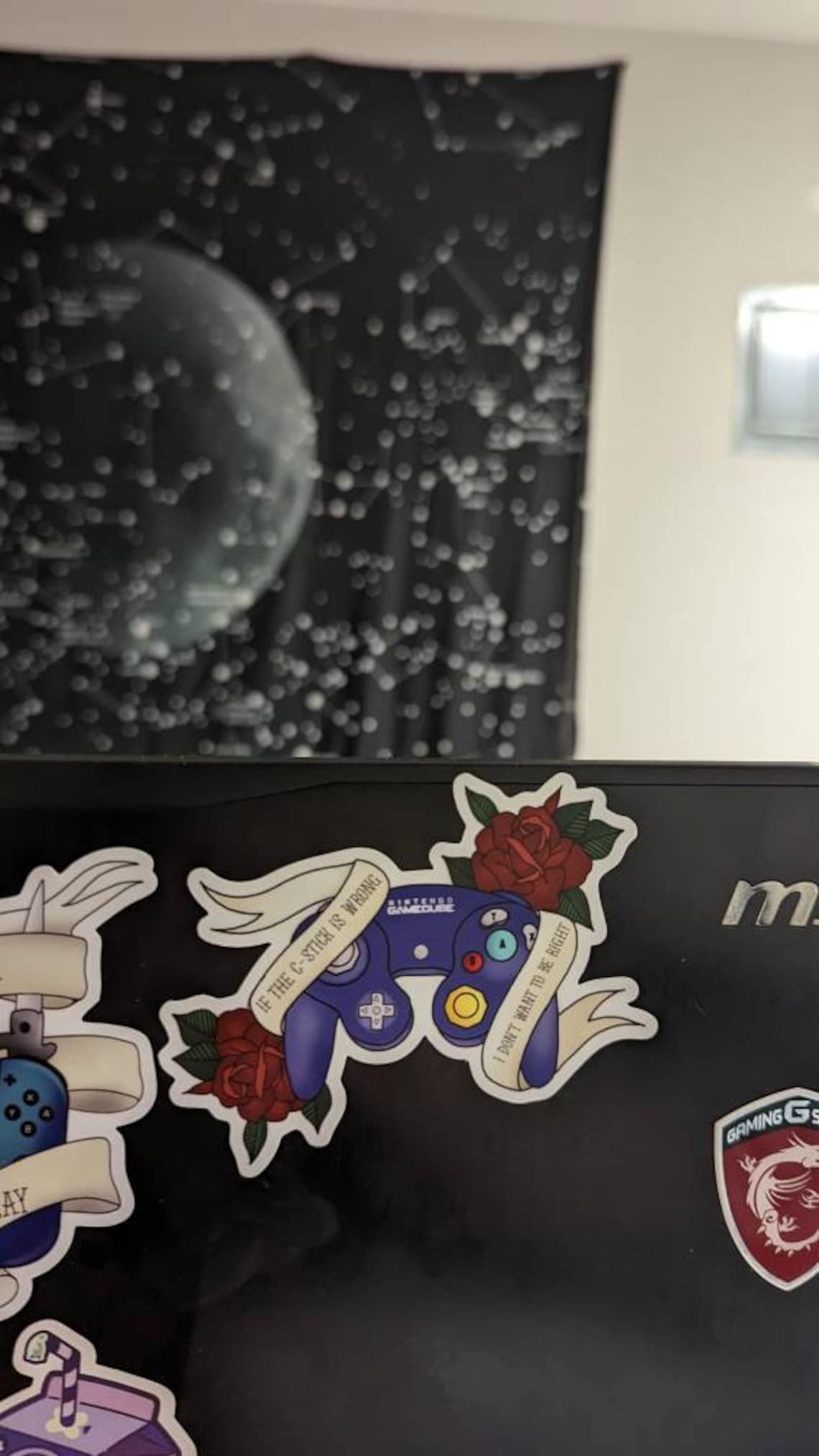 Gamecube Controller Traditional Tattoo Sticker or C-sticker | Etsy