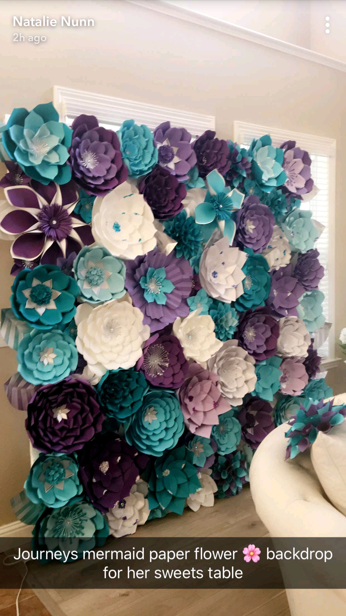 8ftx8ft Full Paper Flower Wall - Etsy UK