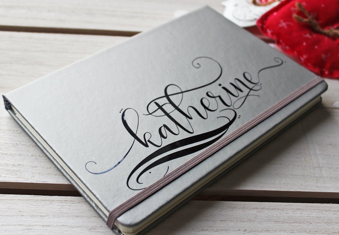 Soft Touch Hardback Personalised A5 Notebook Choose From Ten - Etsy UK