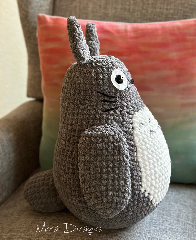 Amigurumi Totoro Crochet Pattern - Etsy