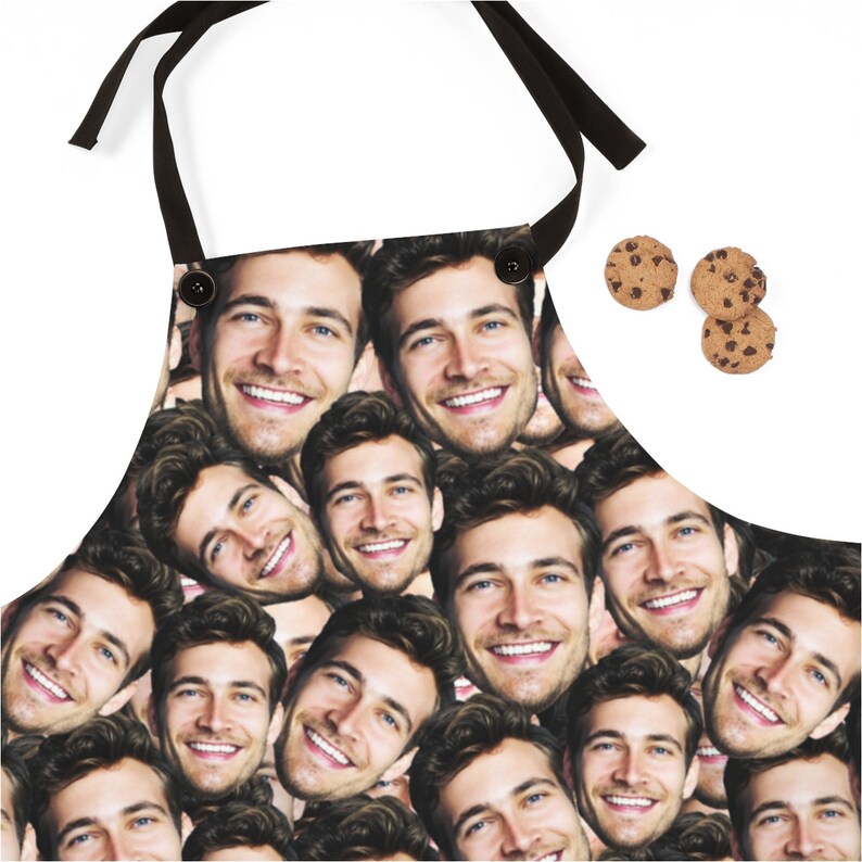 Personalized Faces Apron Custom Photo Apron for Women and | Etsy