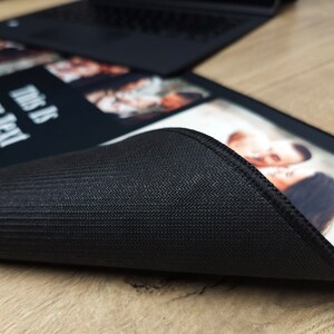 8 Photos Collage Desk Mat, Desk Pad, Photo Desk Mat, Custom Desk Mat ...