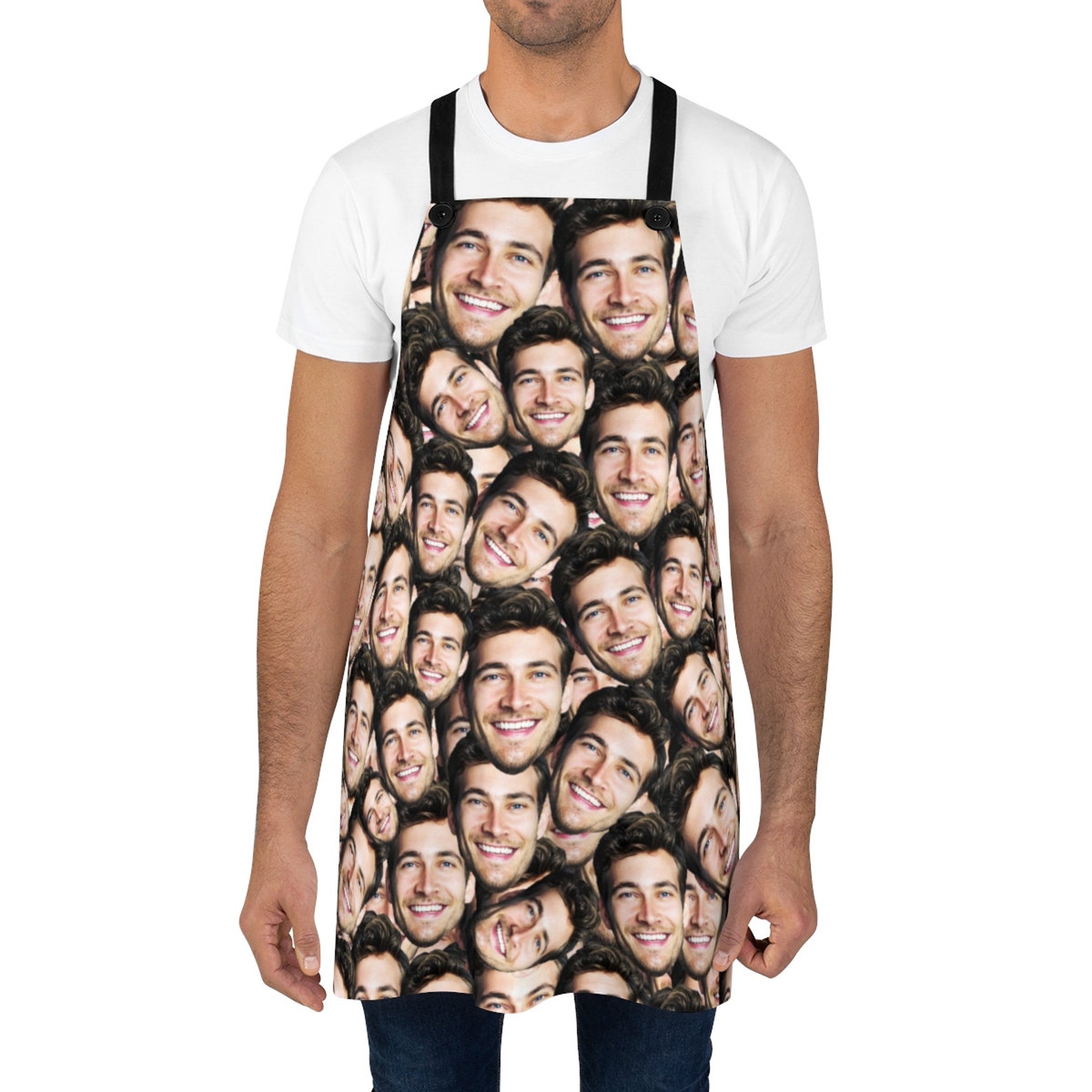 Personalized Faces Apron Custom Photo Apron for Women and | Etsy