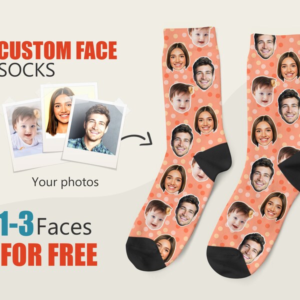 Custom Face Socks - Etsy