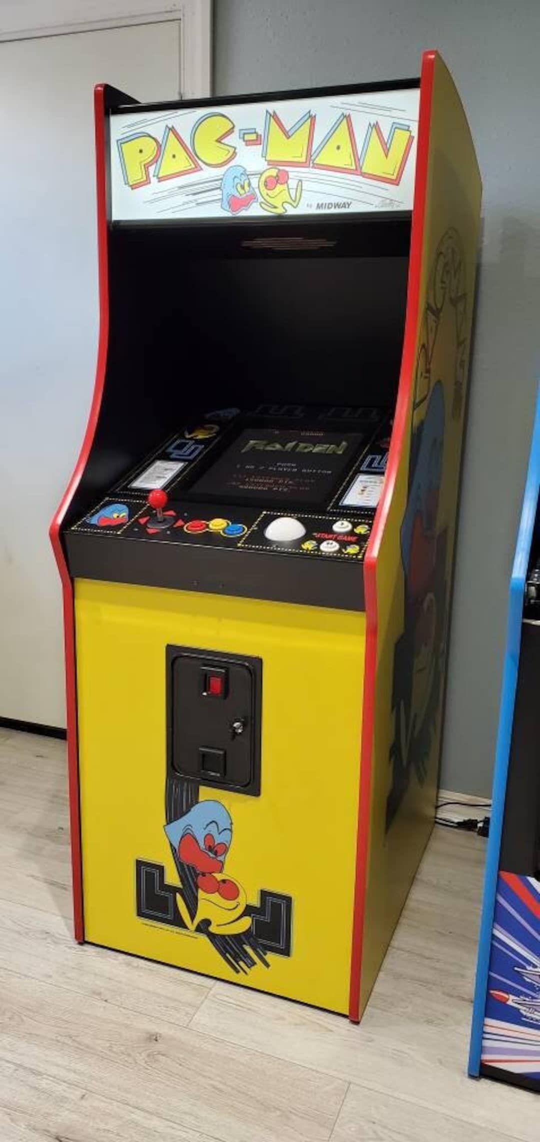 Full Size Pac Man Arcade Machine With Track Ball Ships Free - Etsy