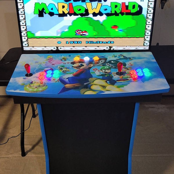 Mario Bros Arcade Machine - Etsy