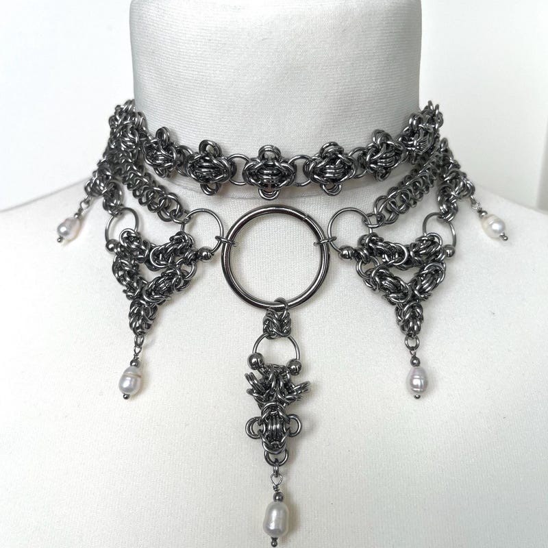 Chainmail Necklace - Etsy