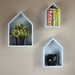 House Shelf House Shaped Shelf Set of 3 Nursery Shelves - Etsy