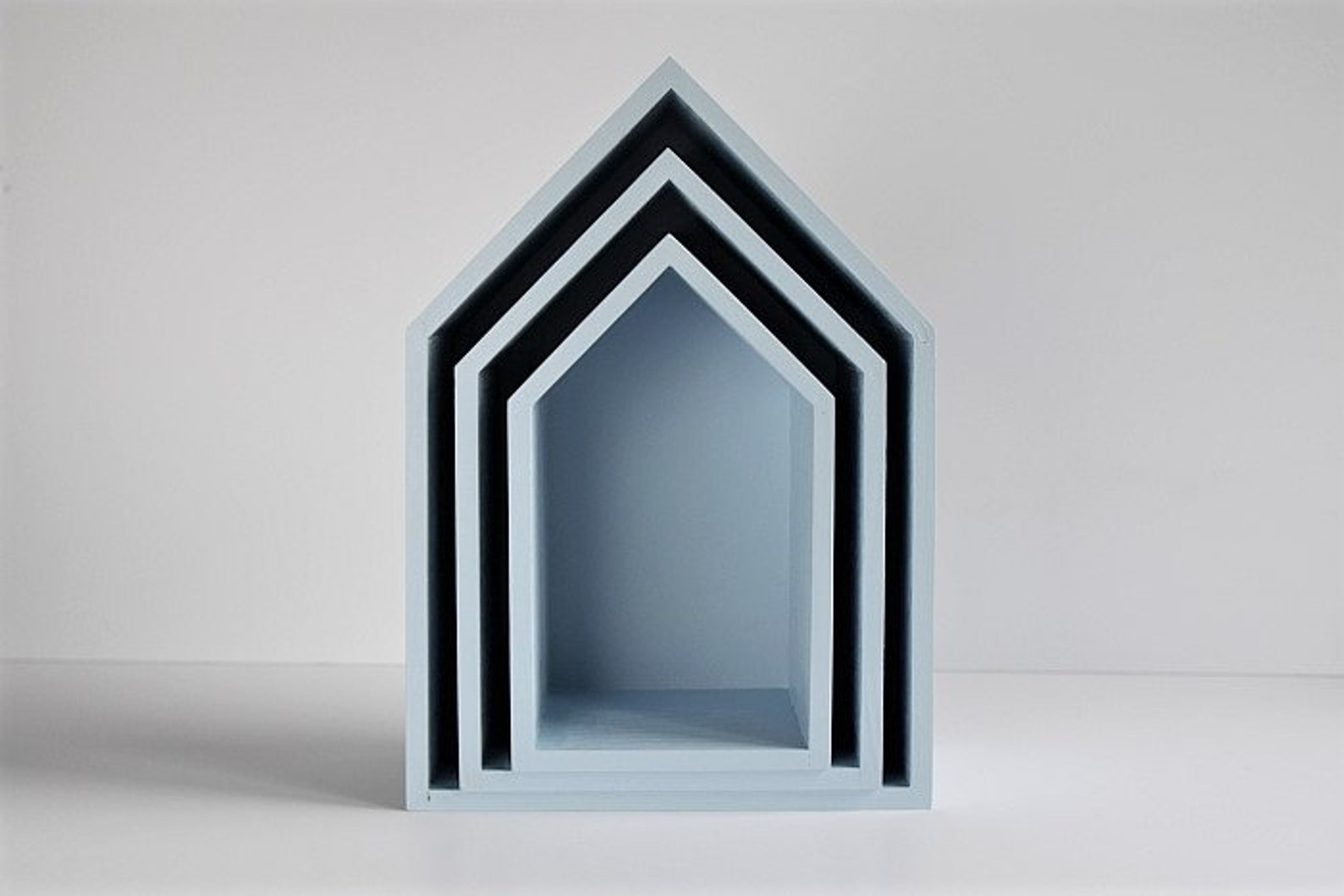 House Shelf House Shaped Shelf Set of 3 Nursery Shelves | Etsy