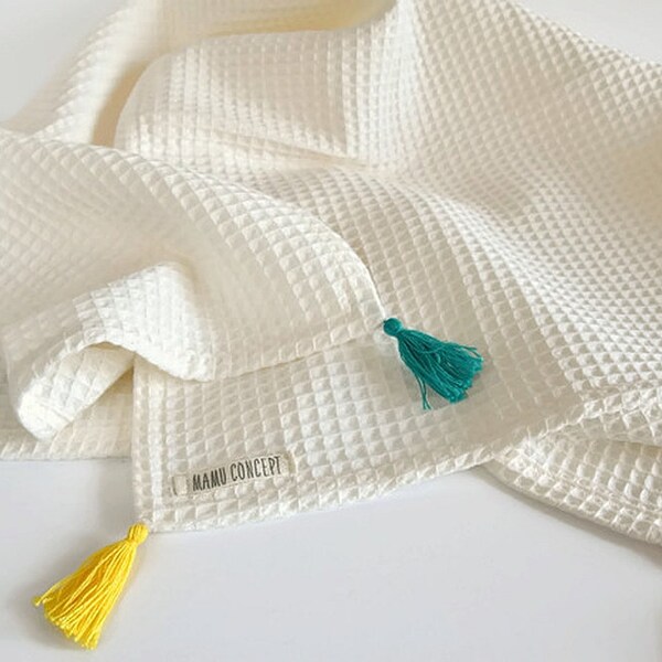 Mini Waffle Knit Fabric - Etsy