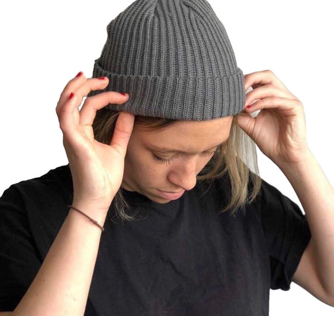 Grey Fisherman Beanie: Reel Trawler Style - Etsy