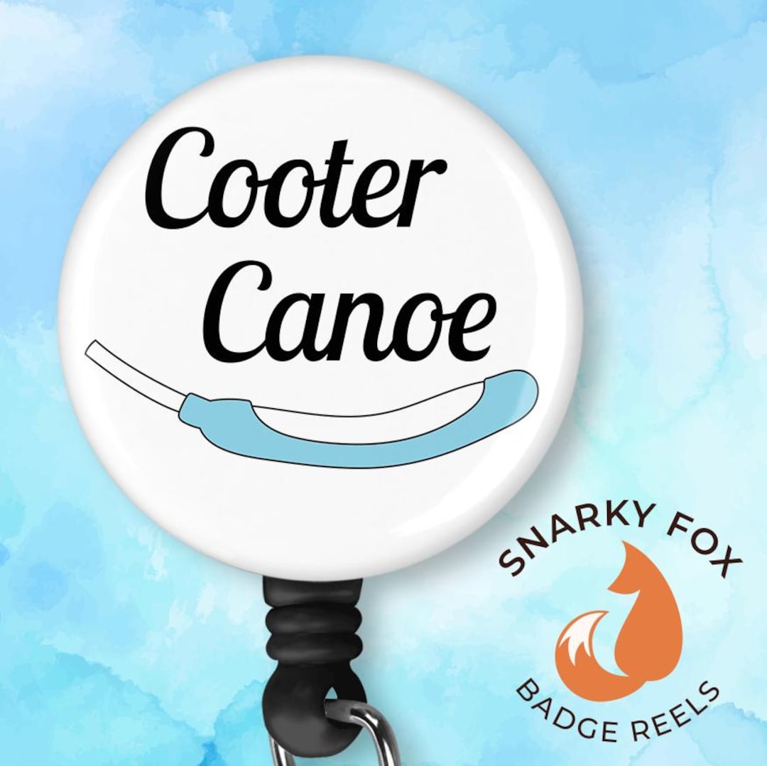 Cooter Canoe Purewick Retractable Badge Reel - Etsy