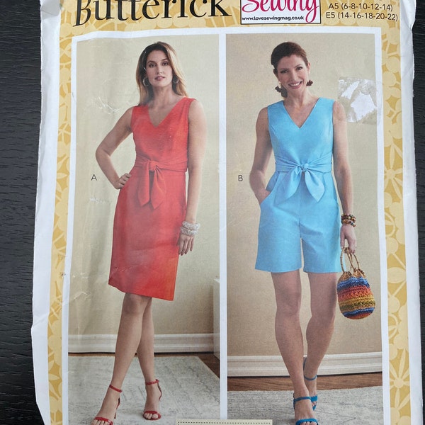Womens Playsuit Sewing Pattern - Etsy