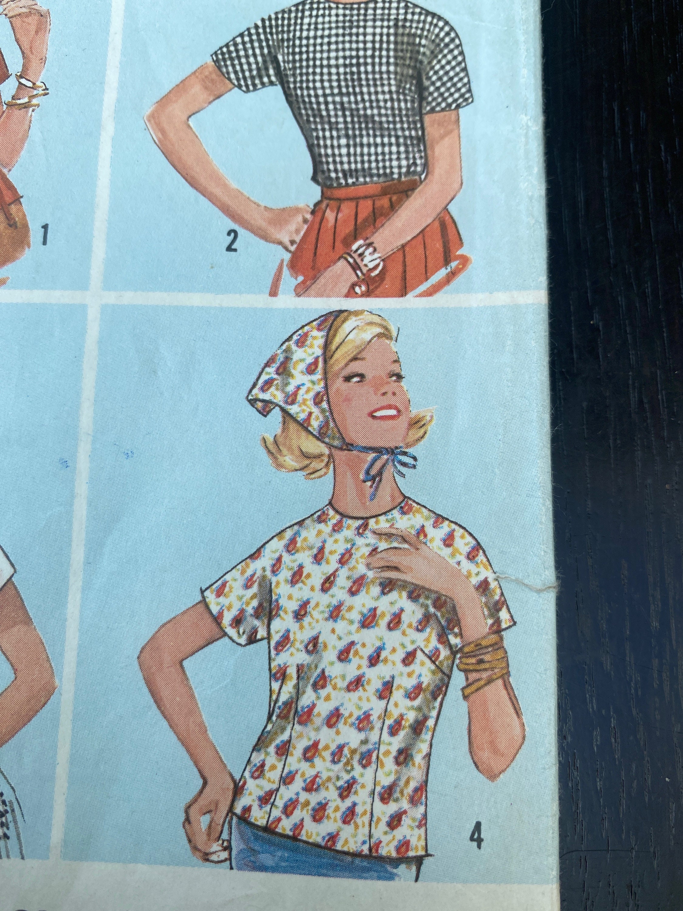 1960s Vintage Simplicity Sewing Pattern 5056 Size 20 Bust 40 Simple ...
