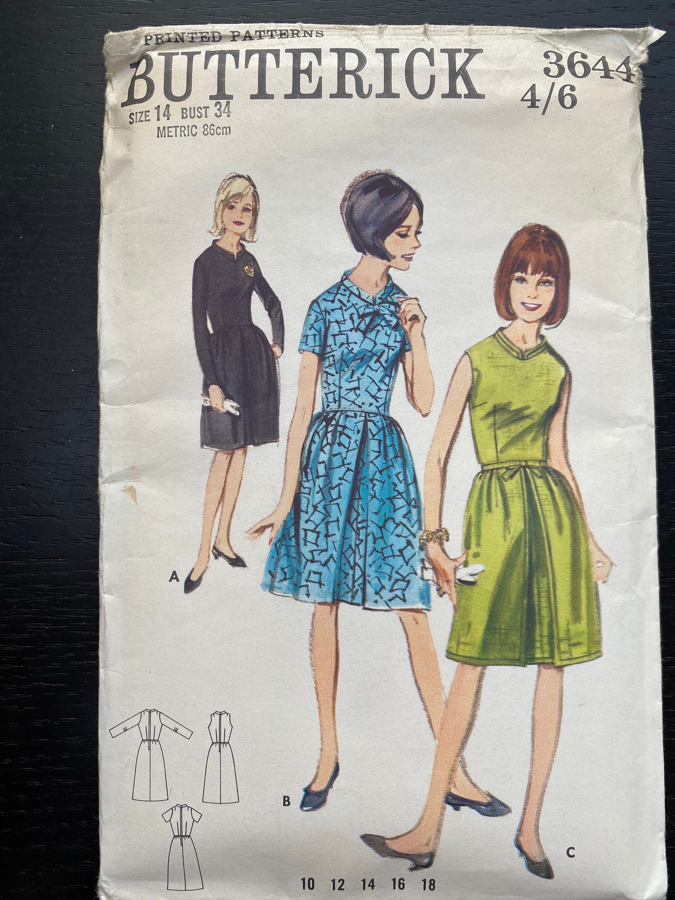 Vintage 60s Jackie Kennedy Style Fitted Dress Stand Collar. Pleat Front ...