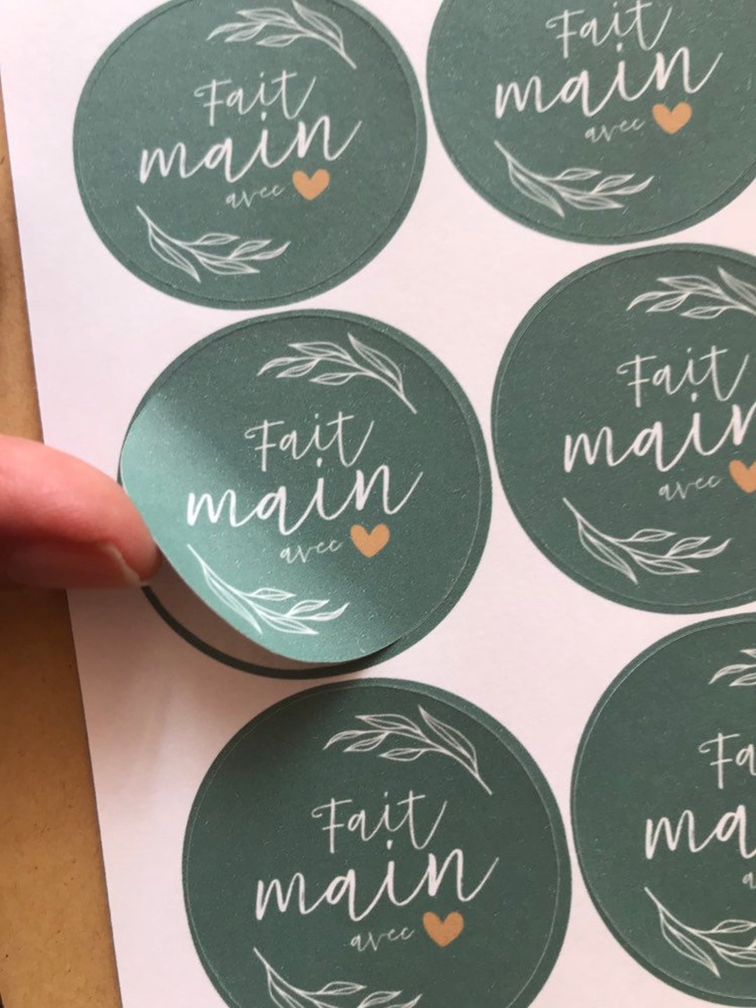 Sticker Fait Main - Etsy