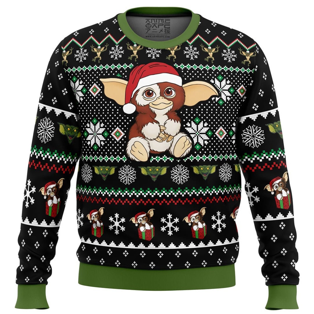 Gizmo Gremlin Ugly Christmas Sweater Gremlinss Christmas - Etsy