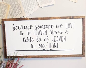 Heaven in our home | Etsy