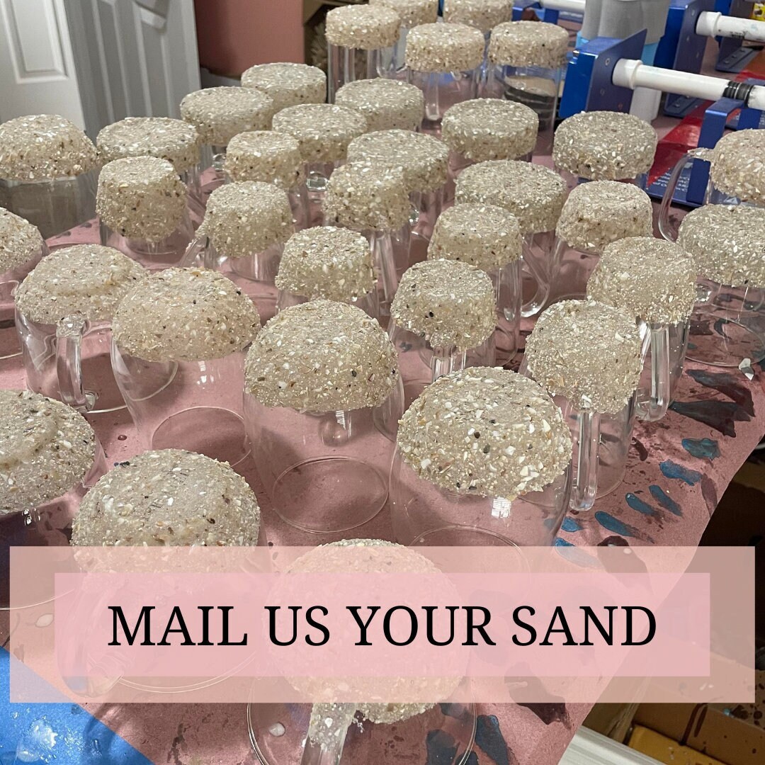 Send Us Your Sand! | PLEASE NO ASHES!!! | Beach Inspired Coffee Mug ...
