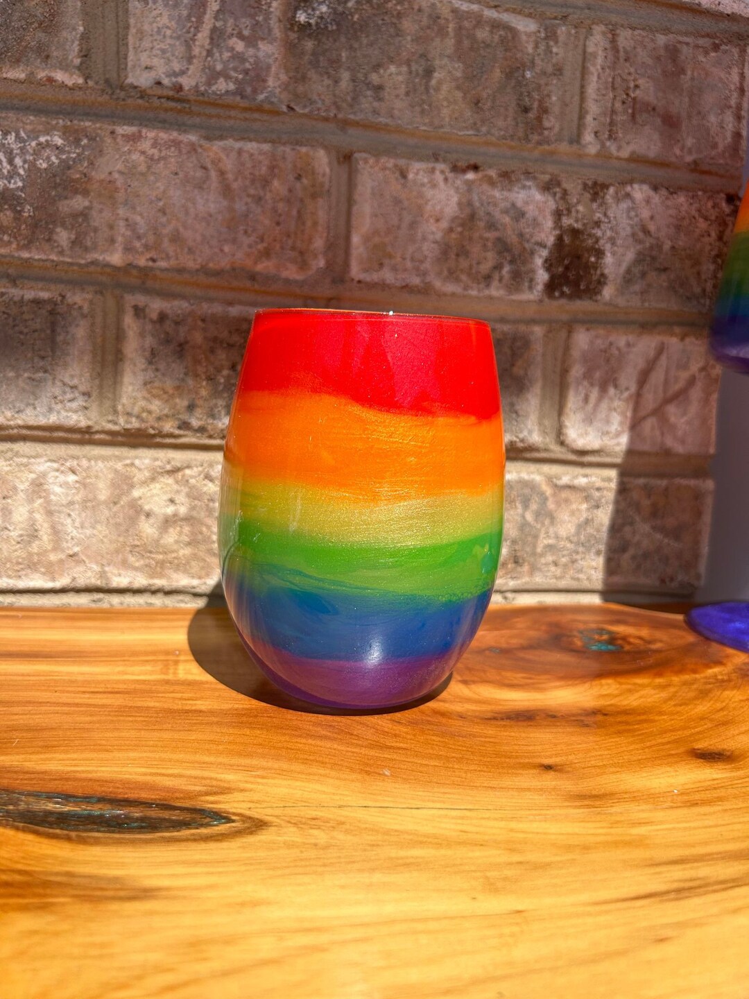 Rainbow Mug, Rainbow Wine Glass, Shot Glass, Colorful Cup, LGBTQ, Gay ...
