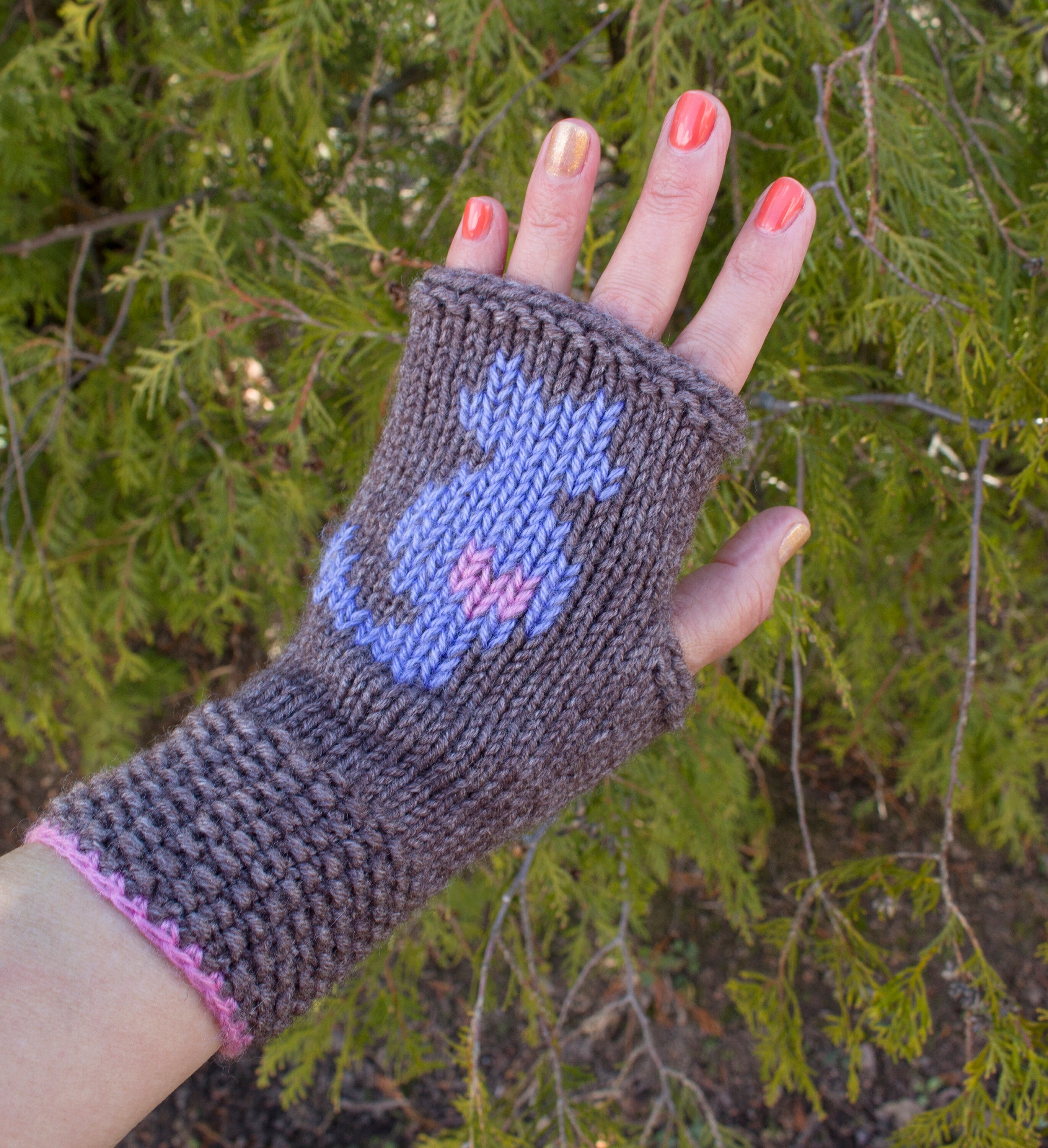 Kitty Cat Fingerless Gloves Pattern Animals Wrist Warmers - Etsy