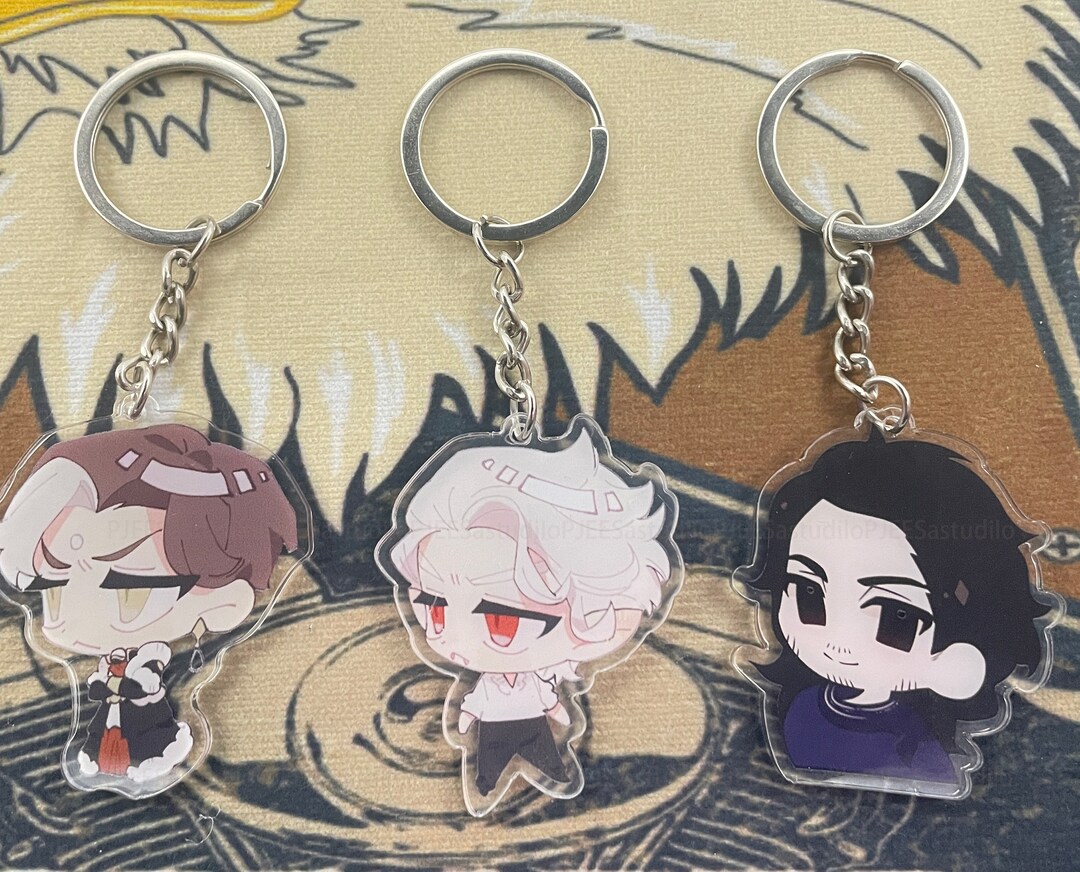 Baldur's Gate 3 Astarion Keychain Acrylic Keychain - Etsy