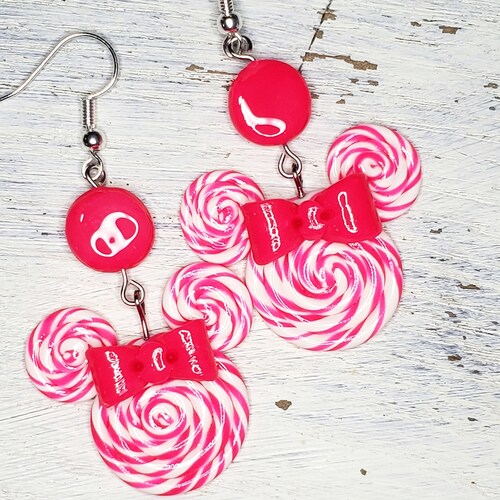90's Neon Pink Candy Swirl - Etsy