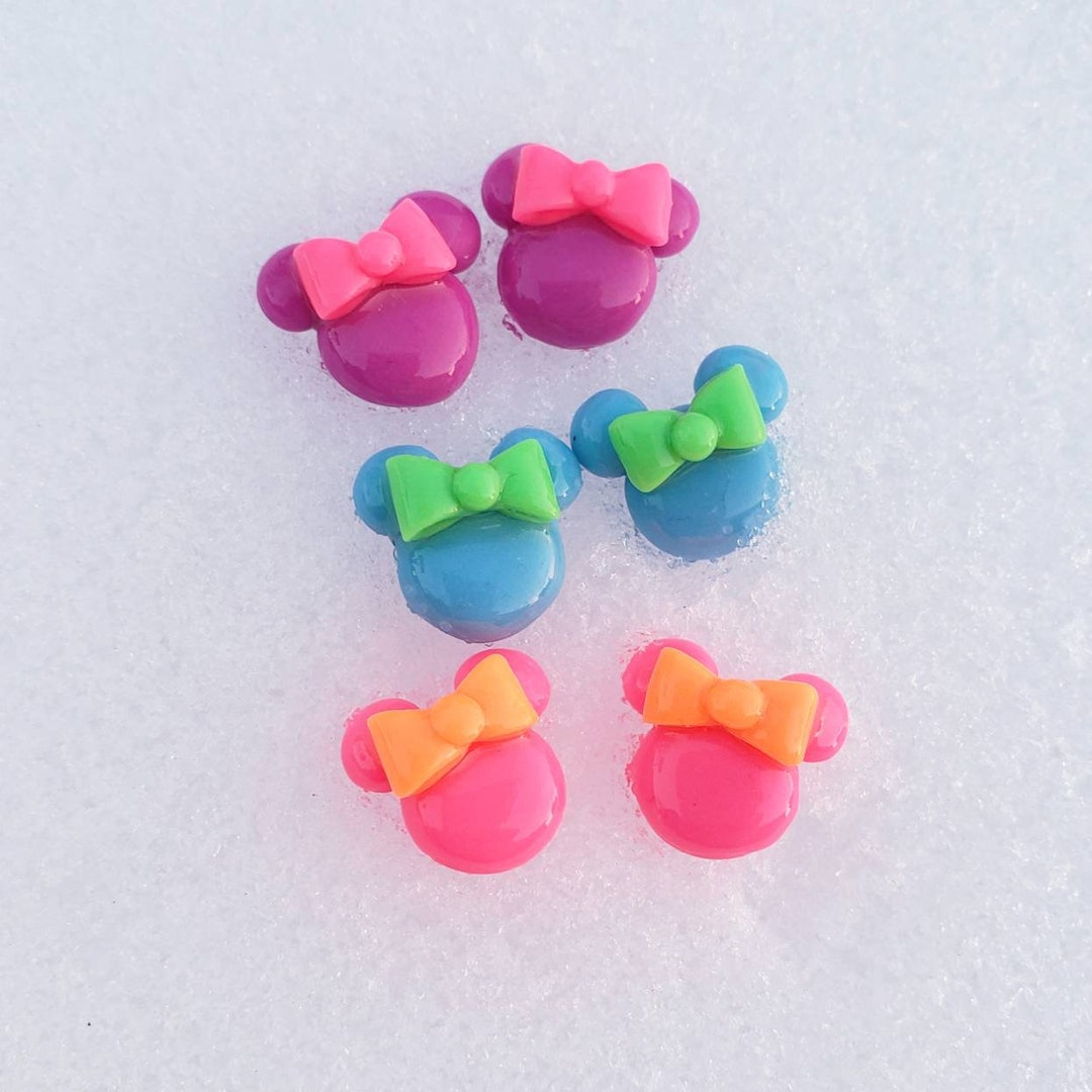 90's Magic Neon Studs! Set of 3 - Etsy