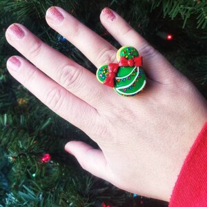 Christmas Tree Cookie Ring! - Etsy