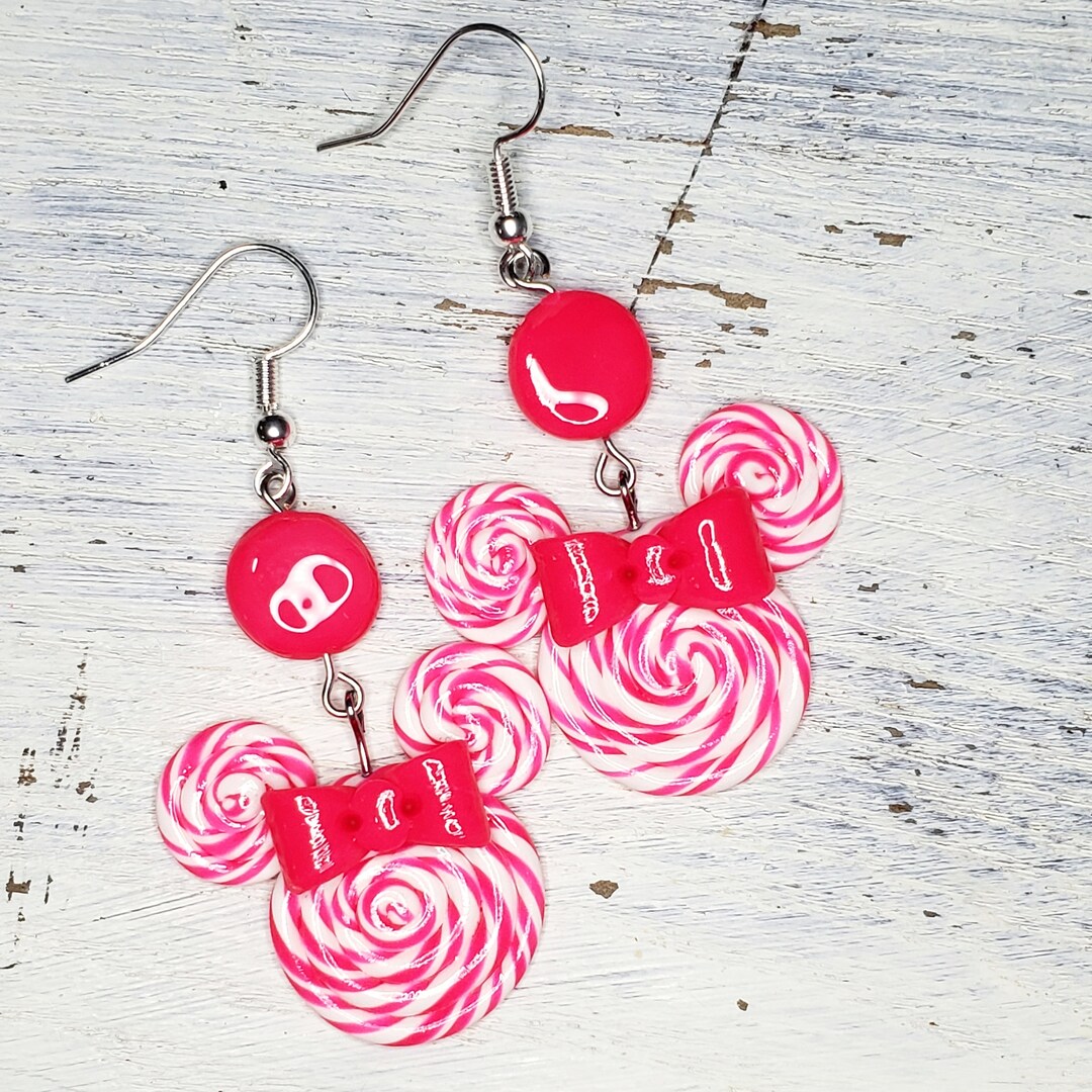 90's Neon Pink Candy Swirl - Etsy