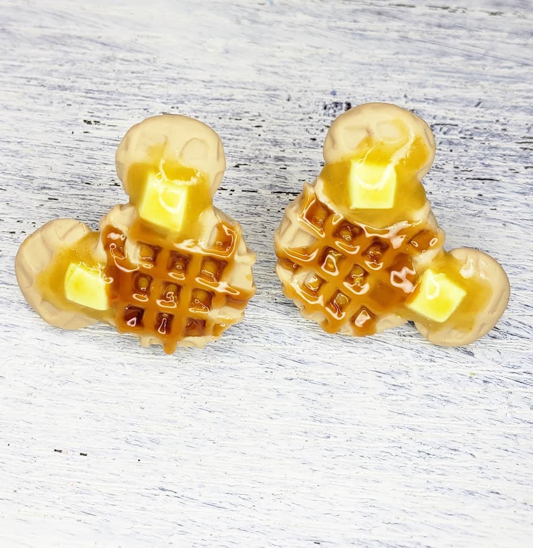 Whimsical Waffle Studs - Etsy