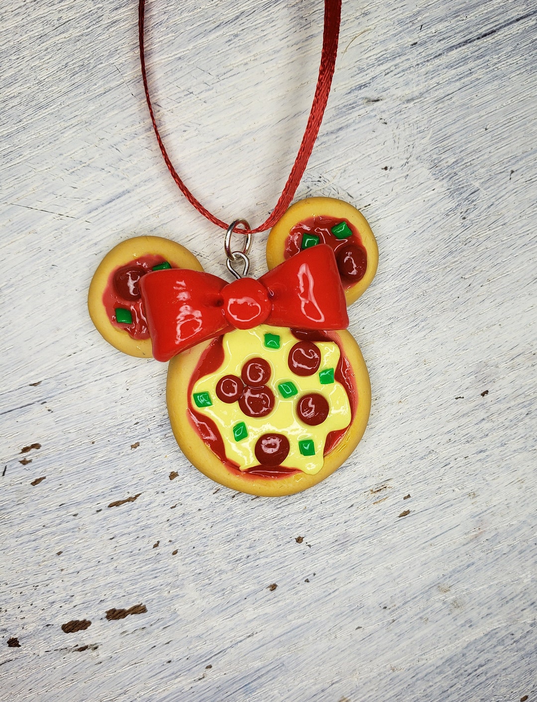 Perfect Pizza Necklace - Etsy