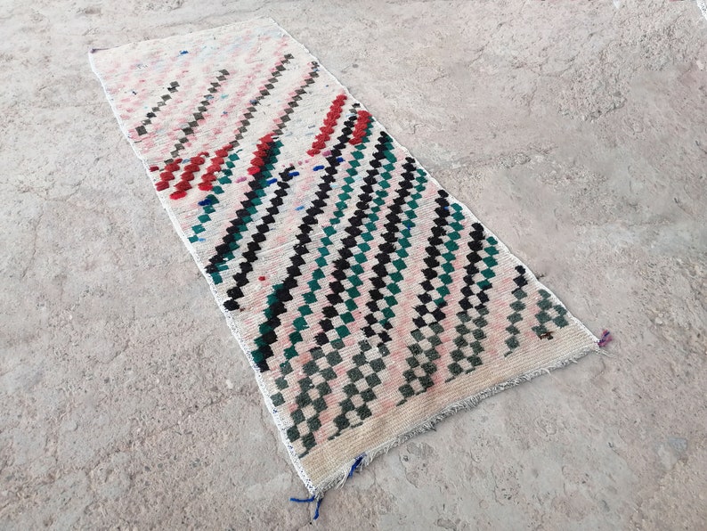 Sugarugs Moroccan Vintage Runner Rug 7x3 Ft 240 Cm X 95 Cm - Etsy