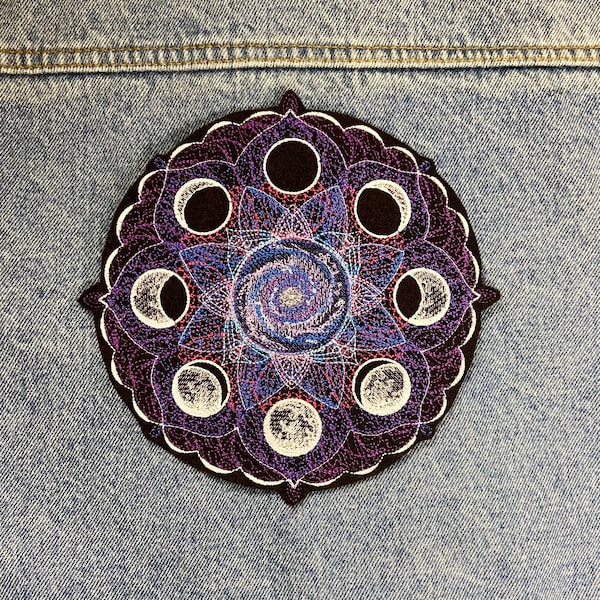 Moon Phase Patch - Etsy