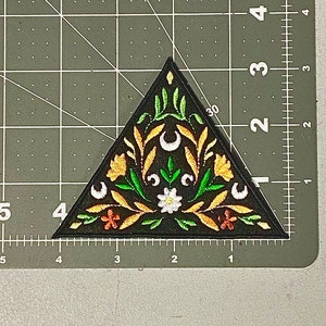 Lunar Moth in Fall Foliage Diamond With Border AND Coordinating ...