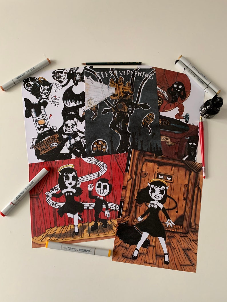 BATIM Prints unofficial - Etsy