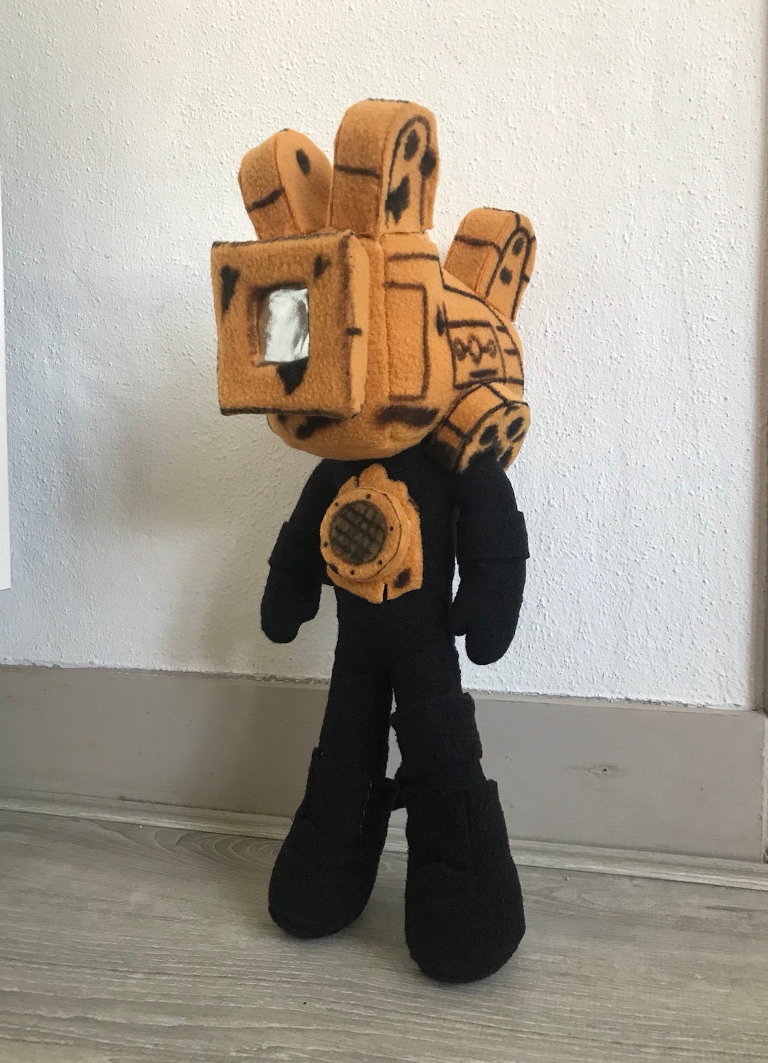 Projector Man Plushie- Handmade- Fanmade (unofficial)-projectionist - Etsy
