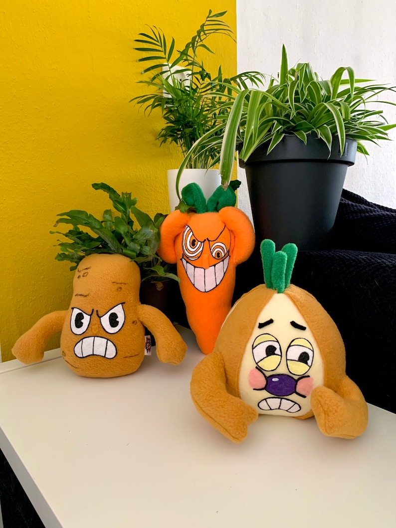 The Root Pack Plushies unofficial Handmade-fanmade - Etsy
